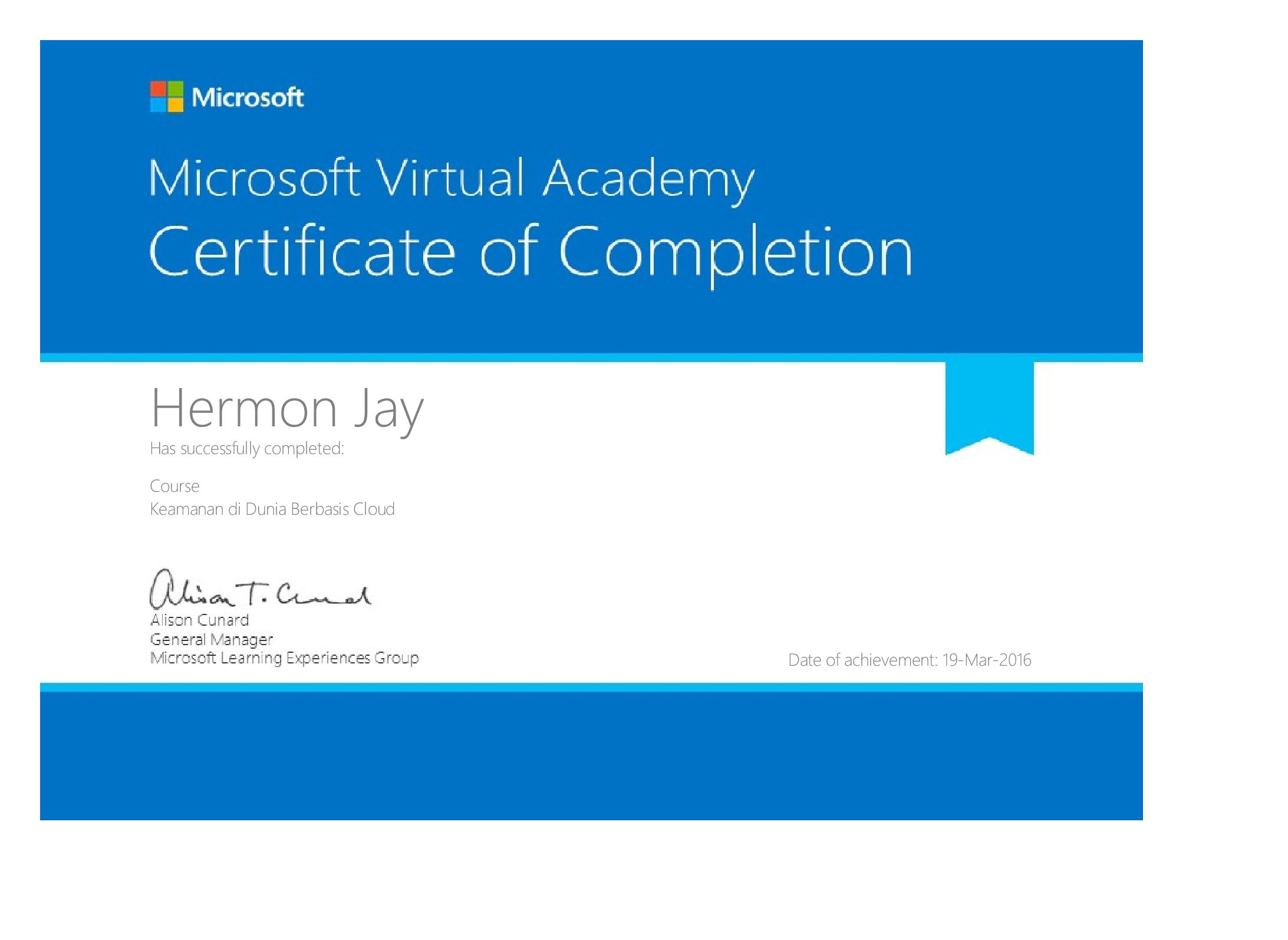 Microsoft Student Partner – Hermon Jay